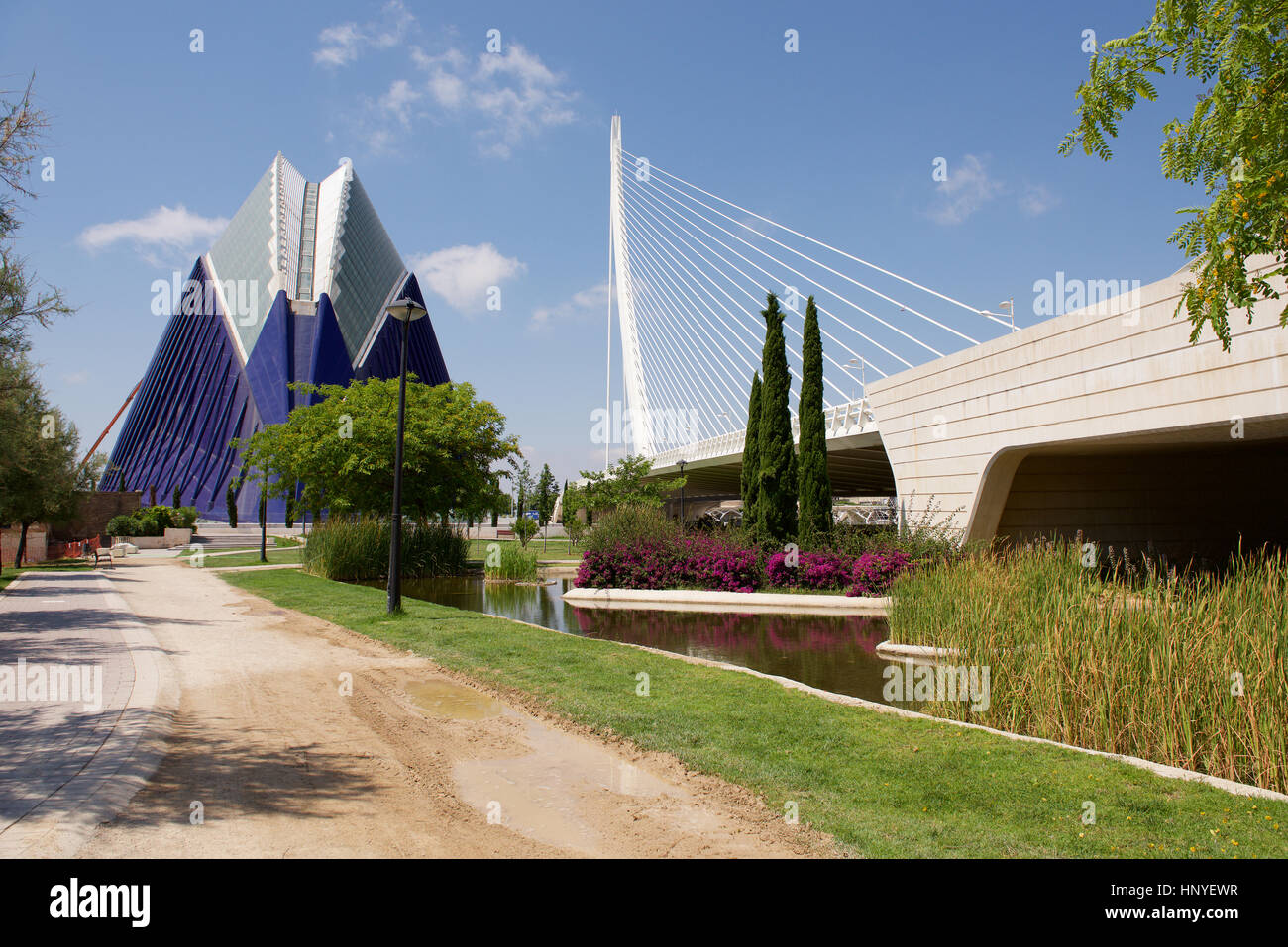 The Agora building in Valencia, Spain Stock Photo - Alamy