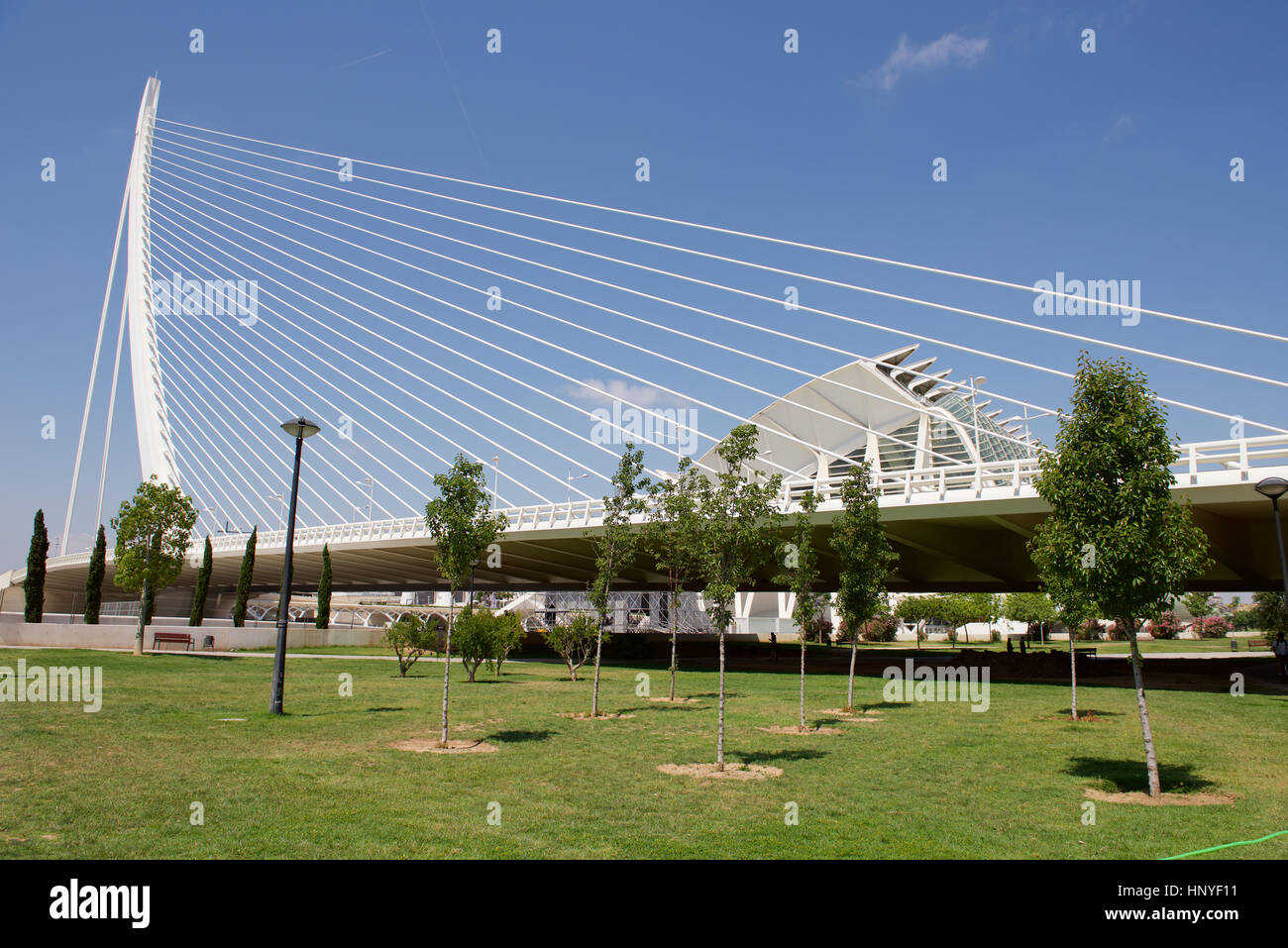 The Assut de l'Or Bridge in Valencia, Spain Stock Photo - Alamy