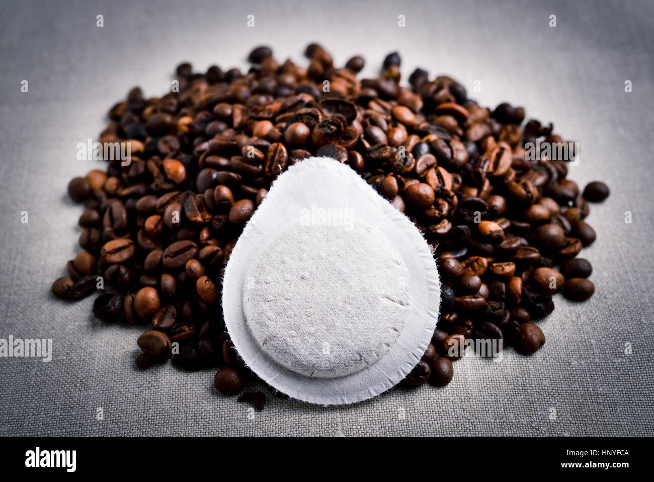 coffee beans anf filter Stock Photo - Alamy