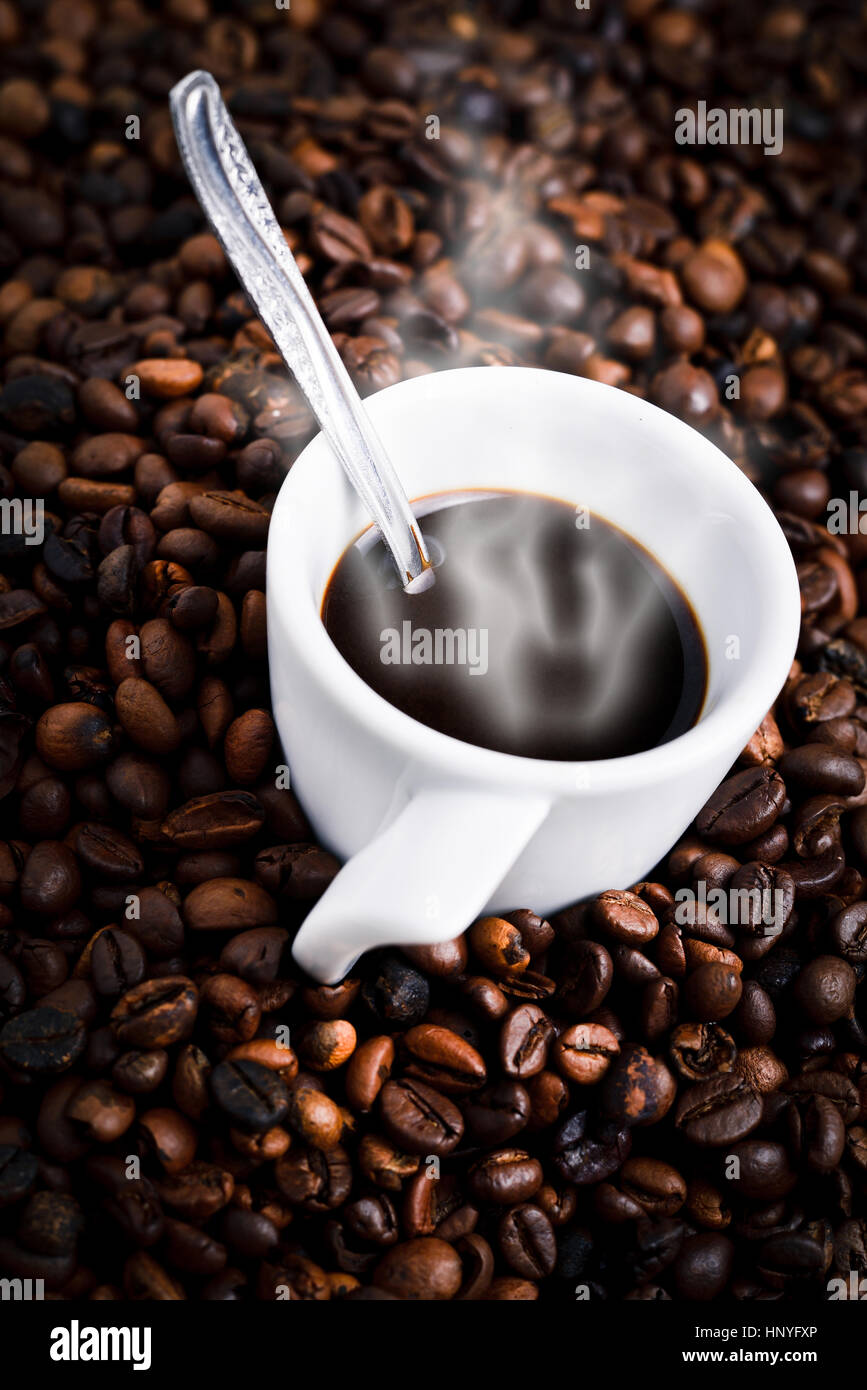 hot coffee cup Stock Photo - Alamy