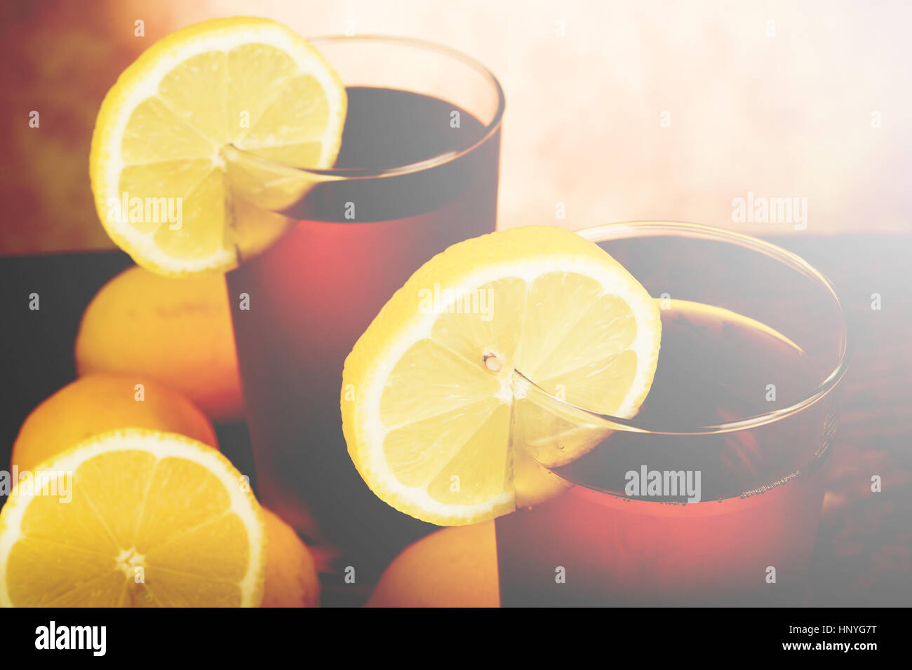 Glass of cold tea hi-res stock photography and images - Alamy