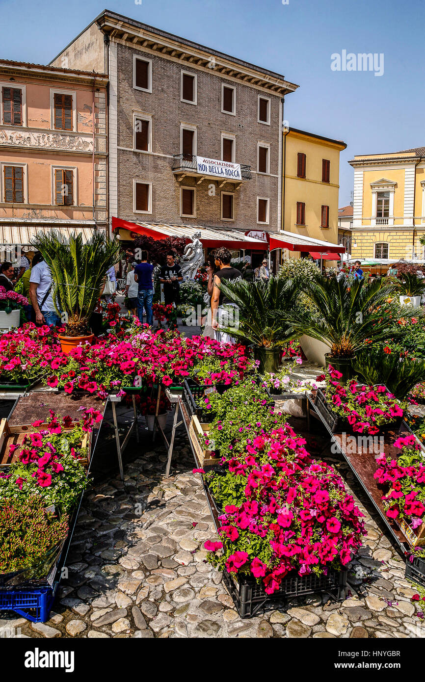 Italy Emilia Romagna Santarcangelo di Romagna event "Balconi Fioriti ...