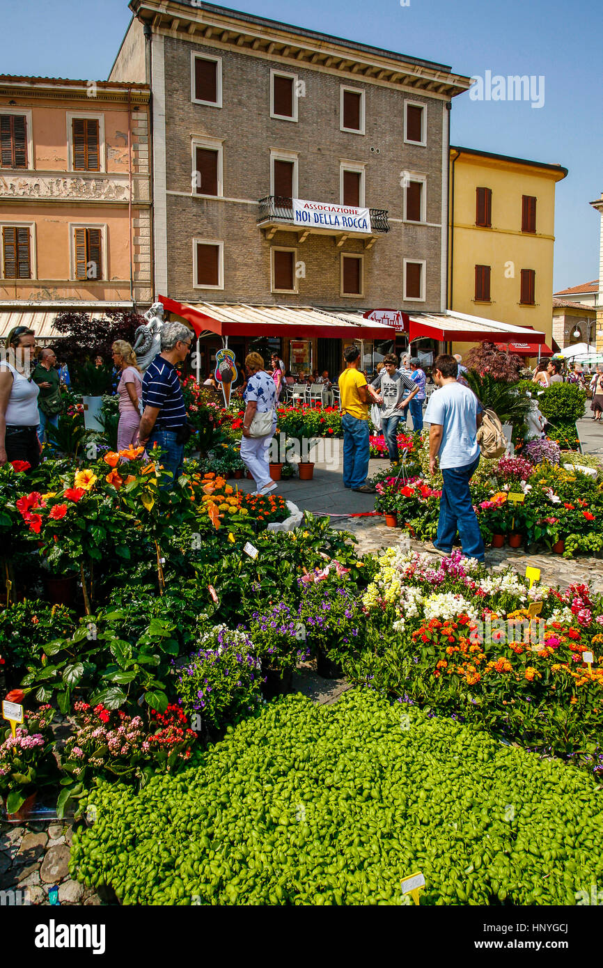 Italy Emilia Romagna Santarcangelo di Romagna event "Balconi Fioriti ...