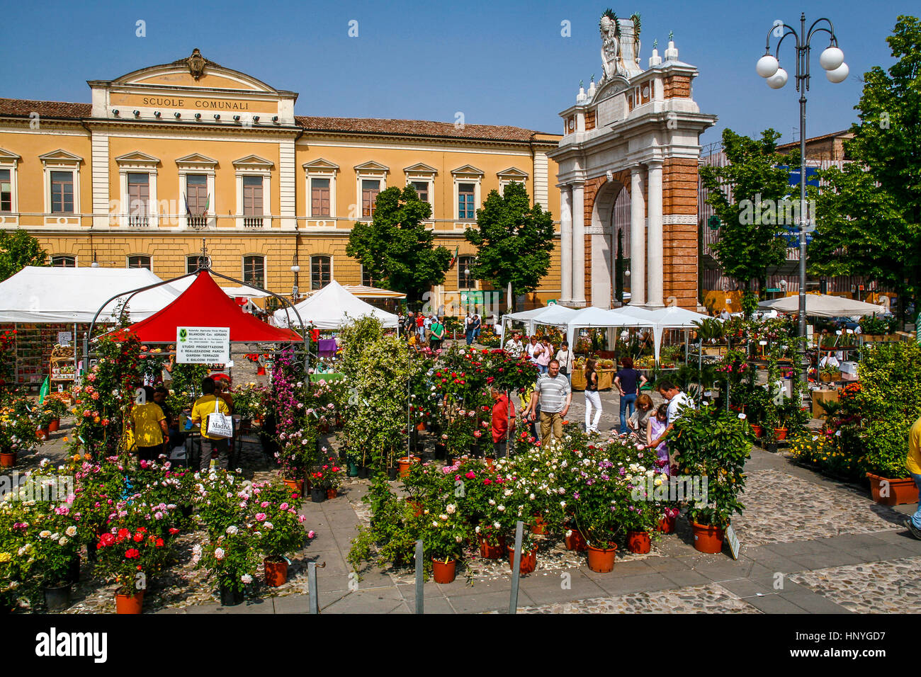 Italy Emilia Romagna Santarcangelo di Romagna event "Balconi Fioriti ...
