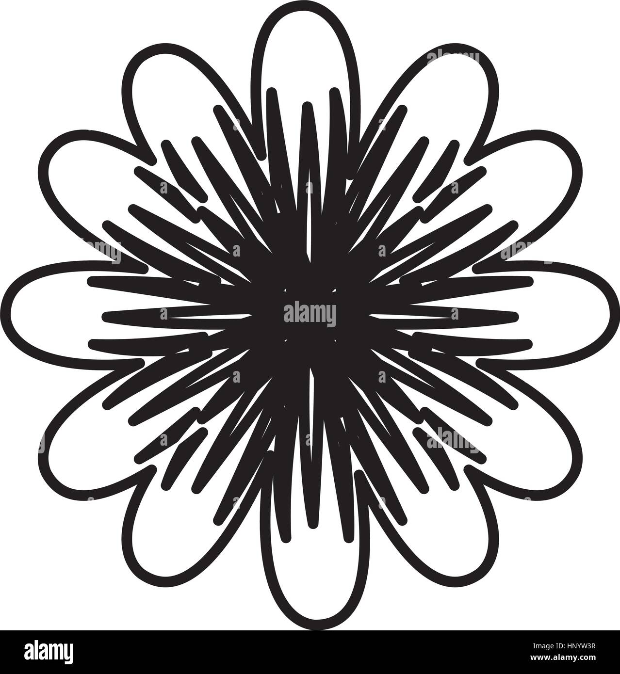 cute flower emblem icon vector illustration design Stock Vector Image ...