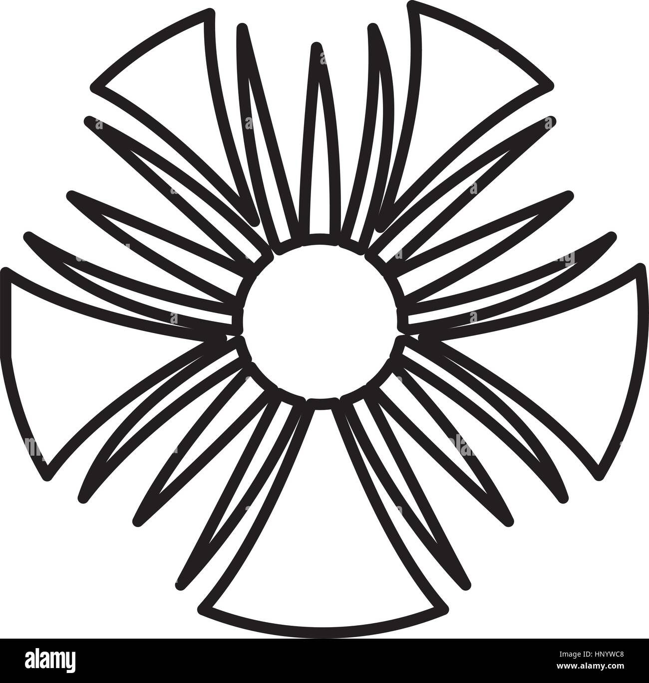 cute flower emblem icon vector illustration design Stock Vector Image ...