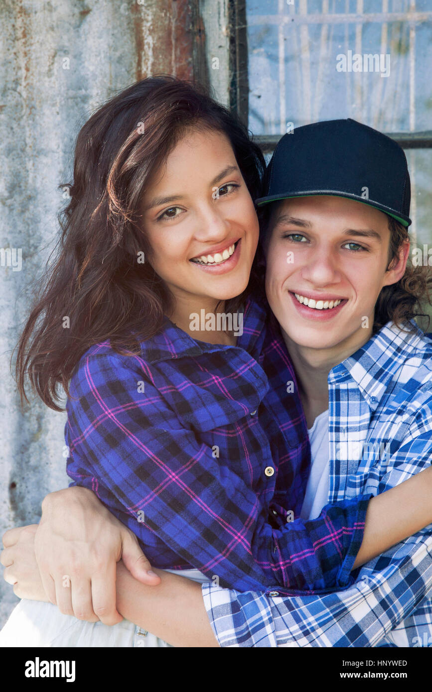 Young couple, portrait Stock Photo - Alamy