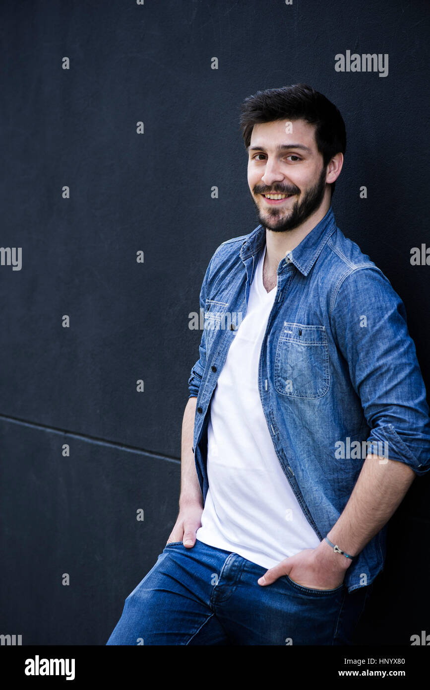 Young man, portrait Stock Photo - Alamy