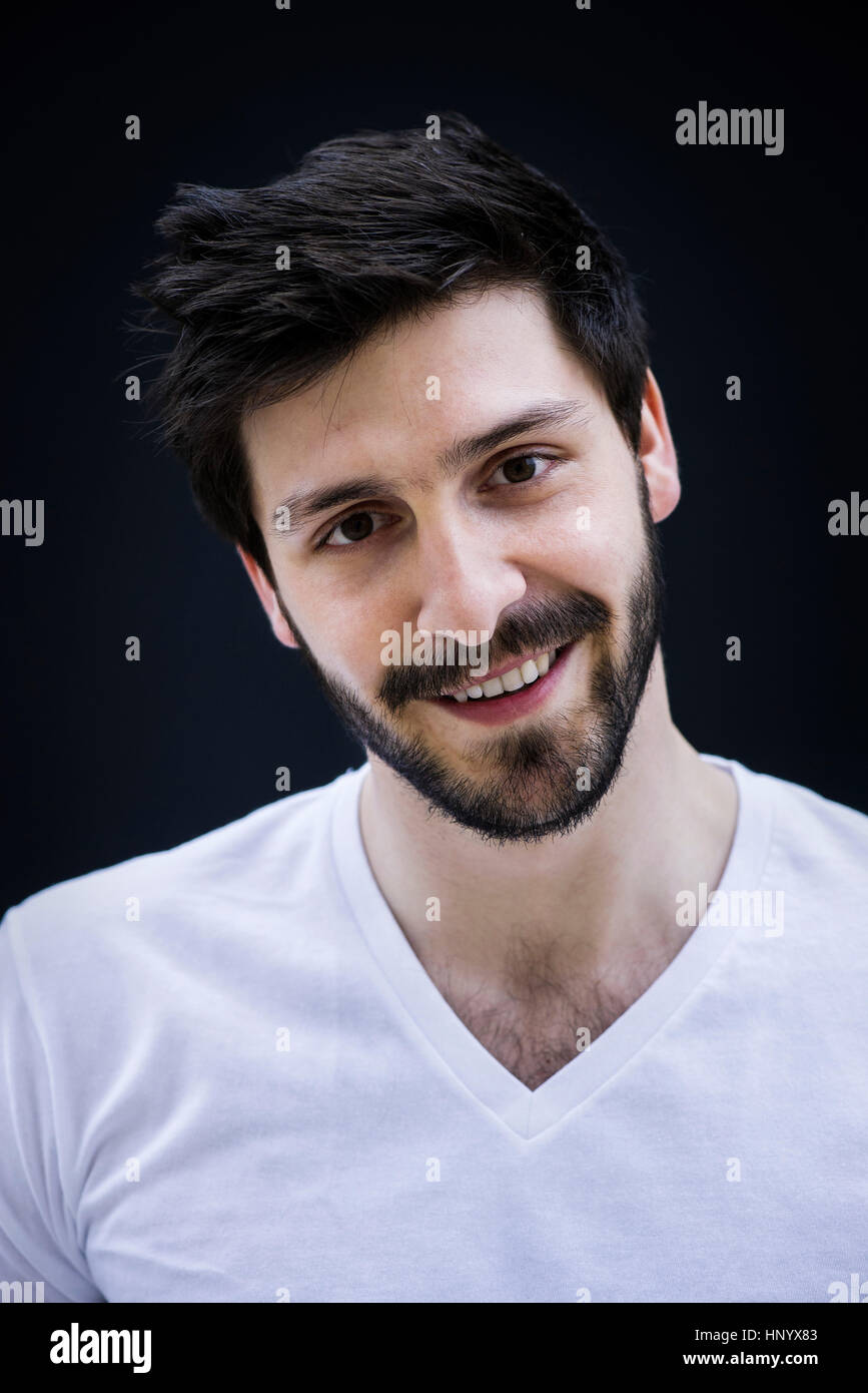 Young men beards fashion hi-res stock photography and images - Alamy