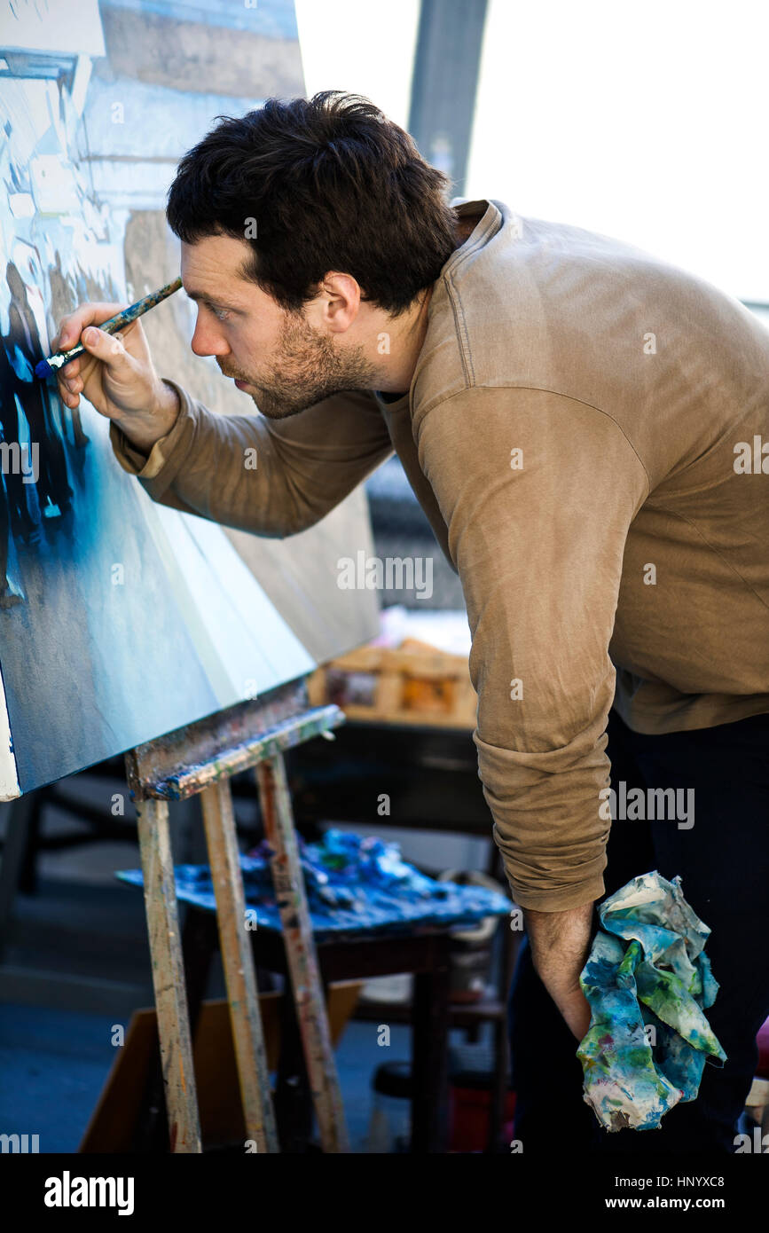 Artists workroom hi-res stock photography and images - Alamy