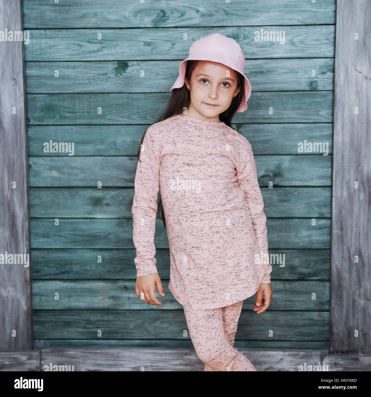 Cute girl posing for the camera. Ukraine. Europe Stock Photo - Alamy