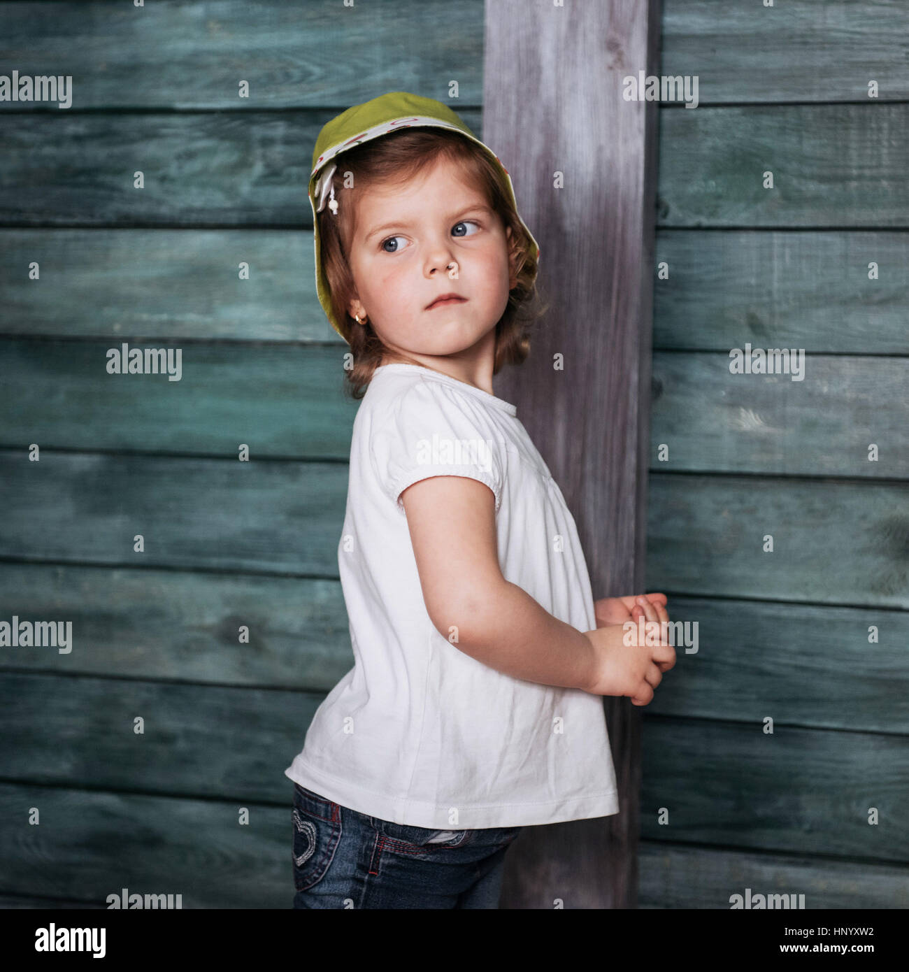 Cute girl posing for the camera. Ukraine. Europe Stock Photo - Alamy