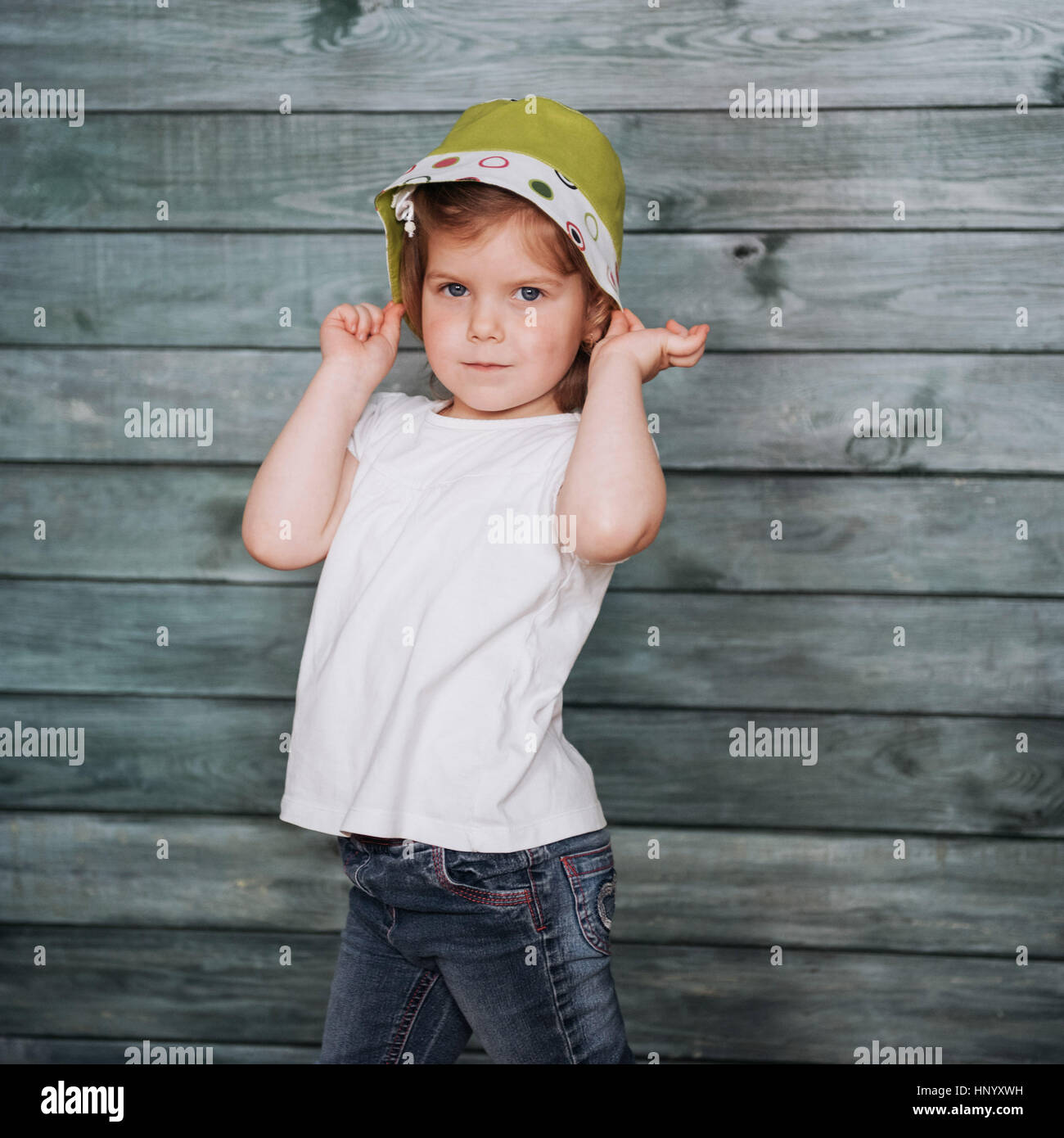 Cute girl posing for the camera. Ukraine. Europe Stock Photo - Alamy