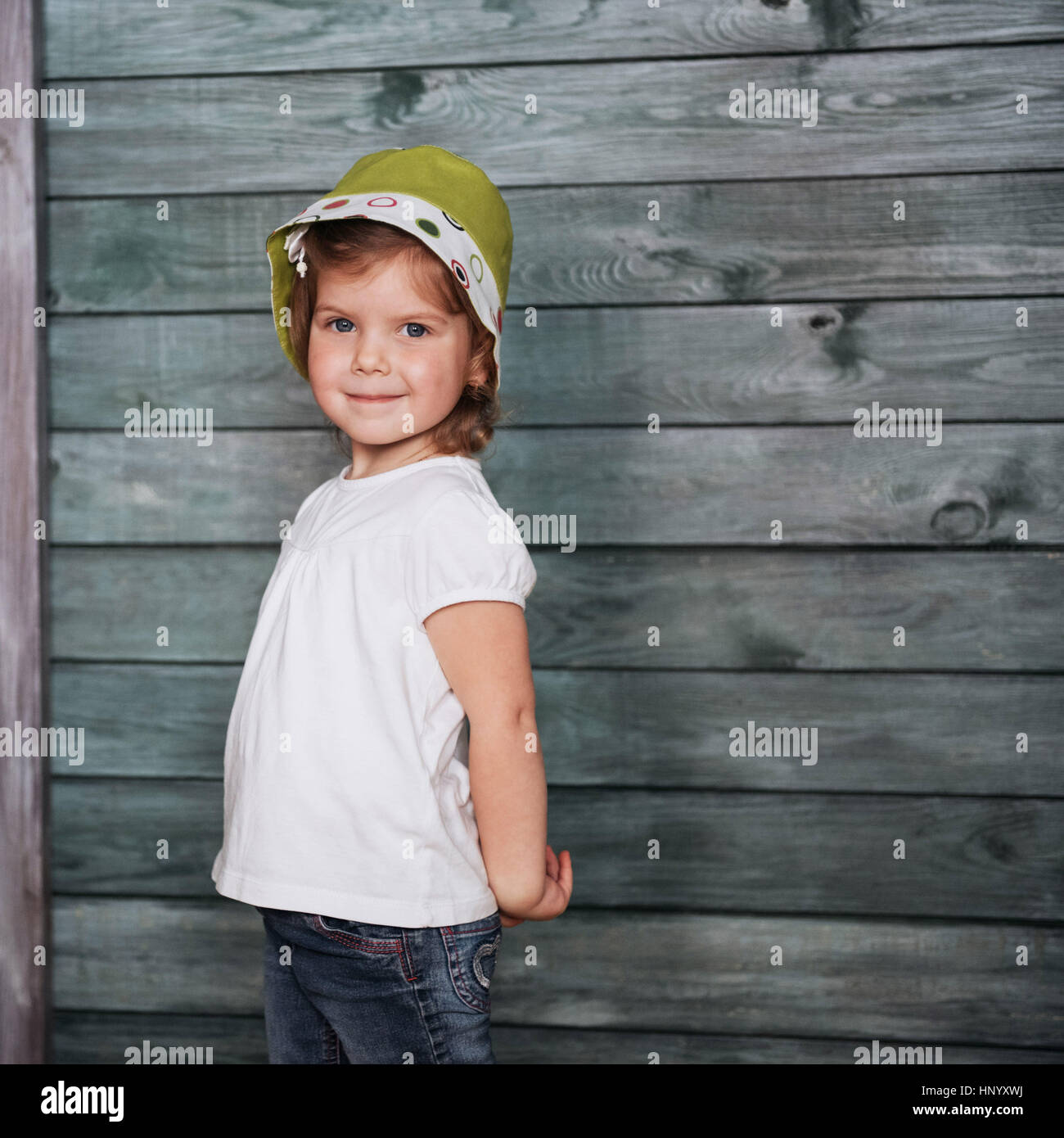 Cute girl posing for the camera. Ukraine. Europe Stock Photo - Alamy
