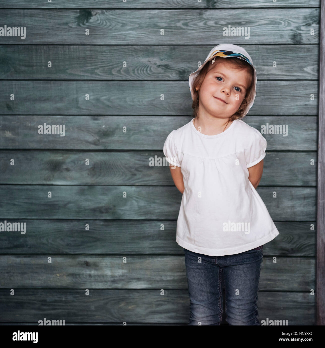 Cute girl posing for the camera. Ukraine. Europe Stock Photo - Alamy
