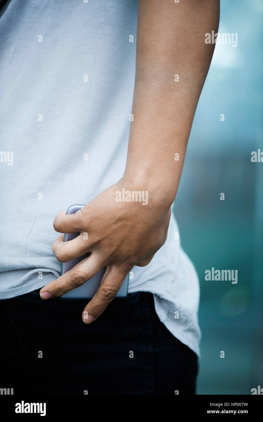 Back pocket phone hi-res stock photography and images - Alamy