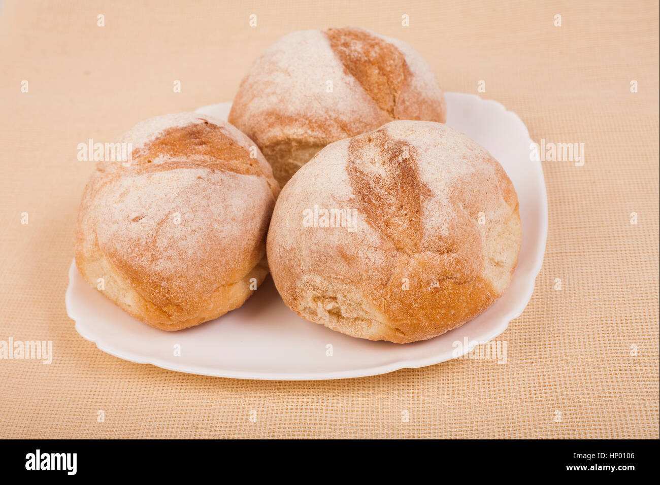 Beautiful homemade bread, isolated Stock Photo - Alamy