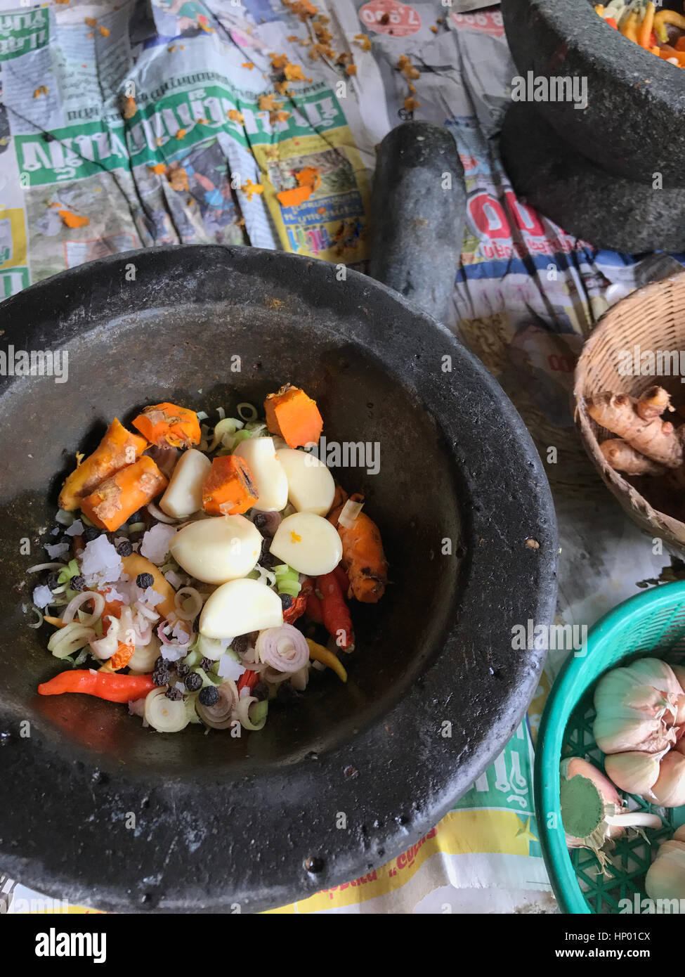 Making curry hi-res stock photography and images - Alamy