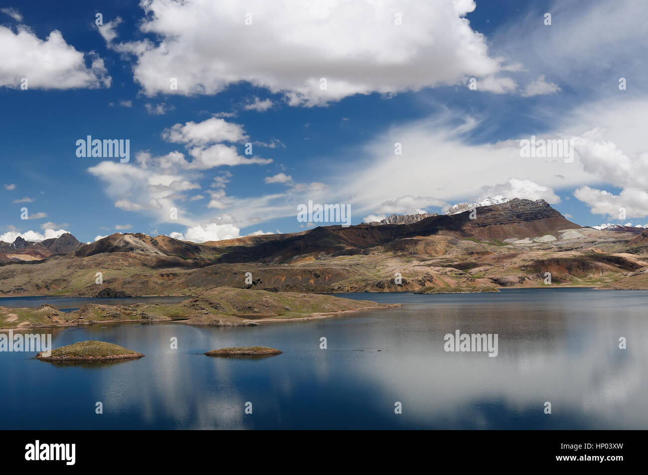 South America - The surreal landscape in the beautiful Andes in Peru ...