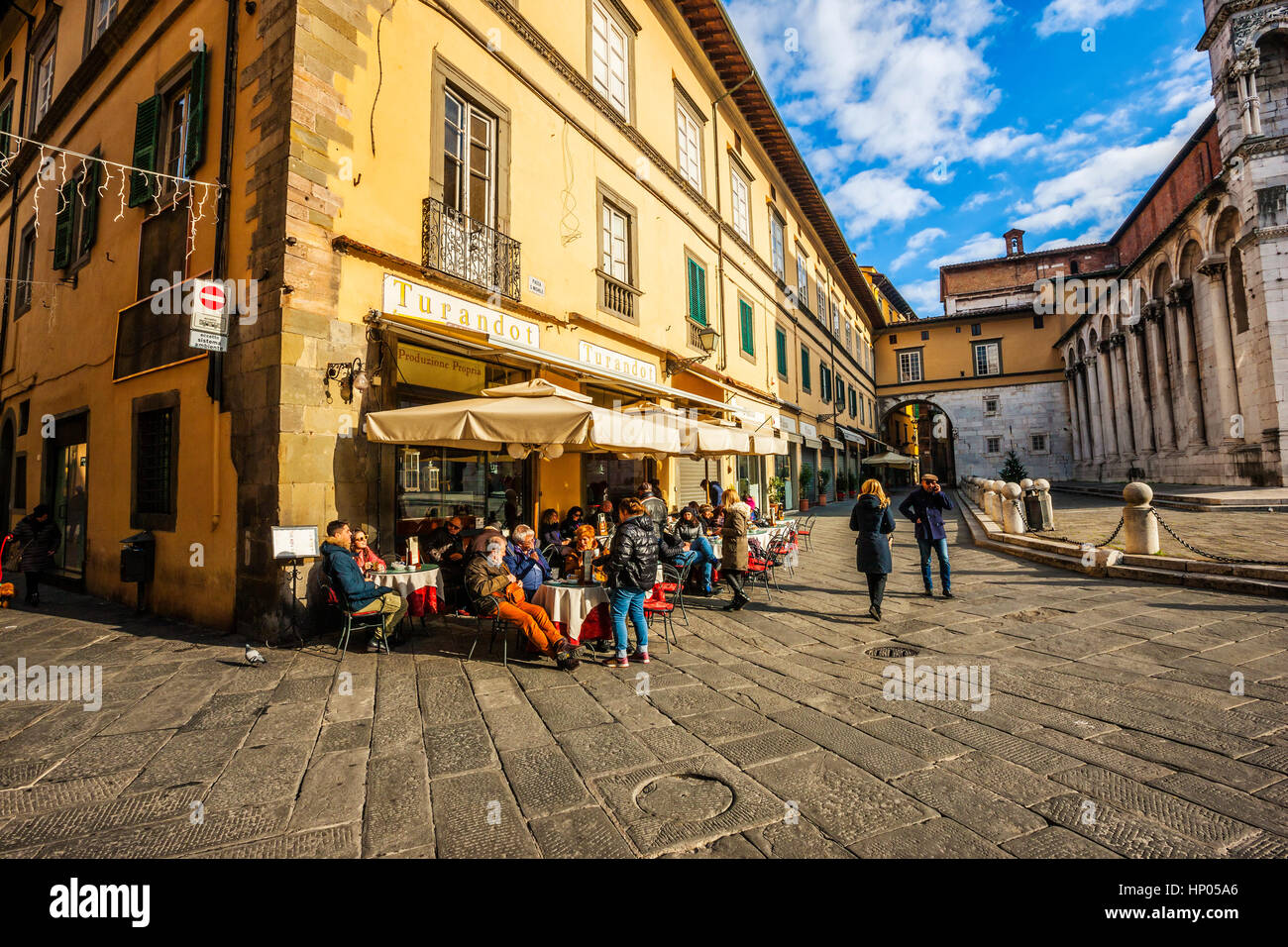 Old door in lucca italy hi-res stock photography and images - Alamy