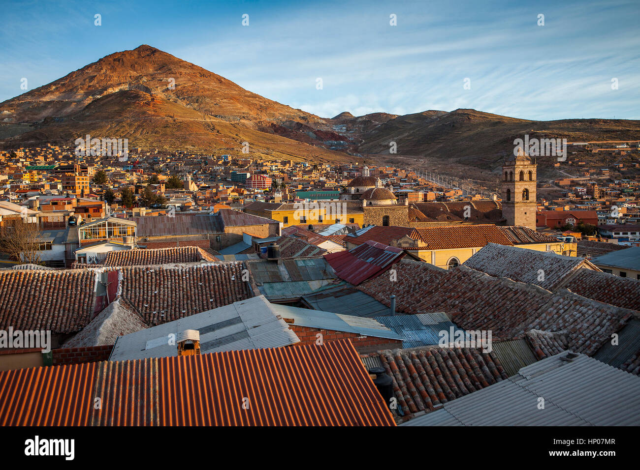 Potosi and Cerro Rico, Bolivia Stock Photo - Alamy