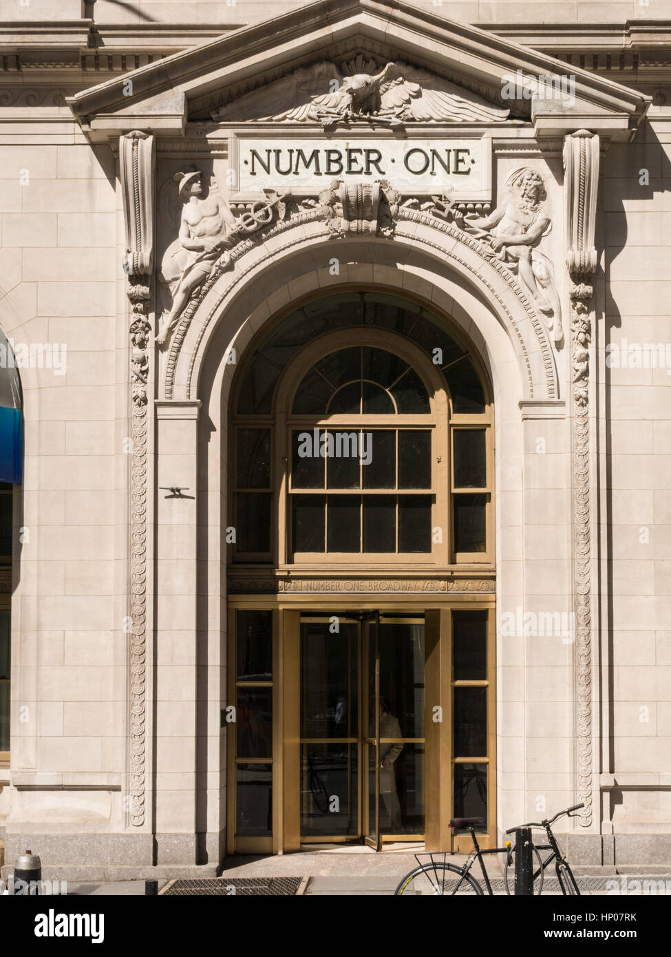Number One Broadway, NYC, USA Stock Photo - Alamy