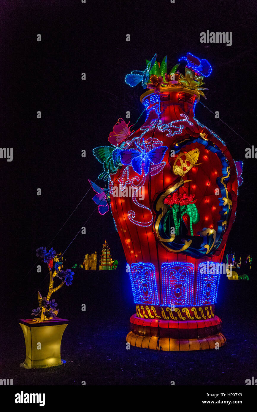 Chinese Lantern Festival, Chiswick House, London Stock Photo - Alamy