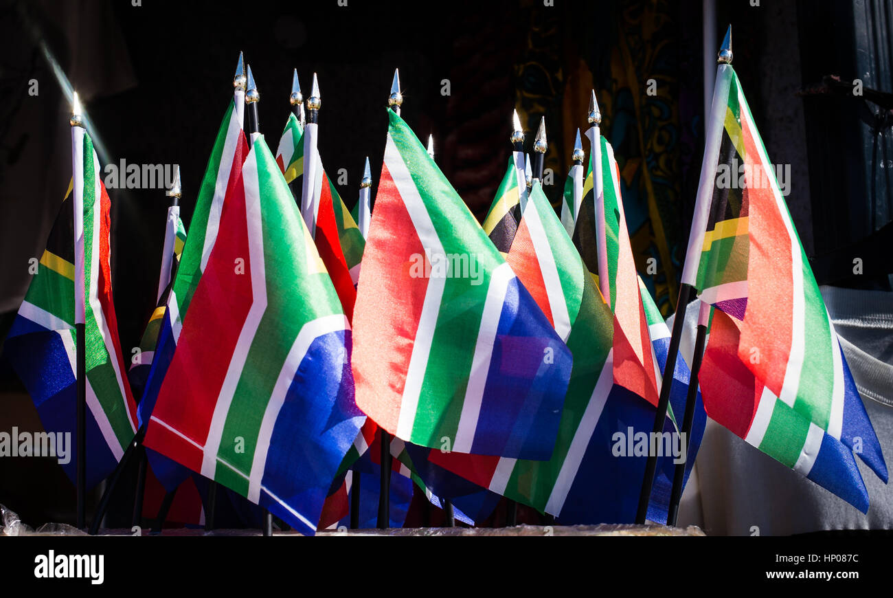 South African Flags Stock Photo - Alamy