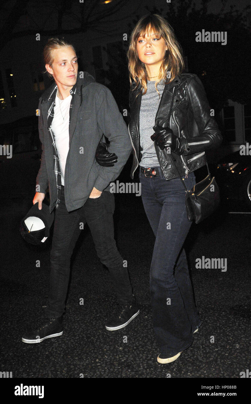 Rodial VIP party - Arrivals Featuring: Rufus Taylor and Jess Clarke ...