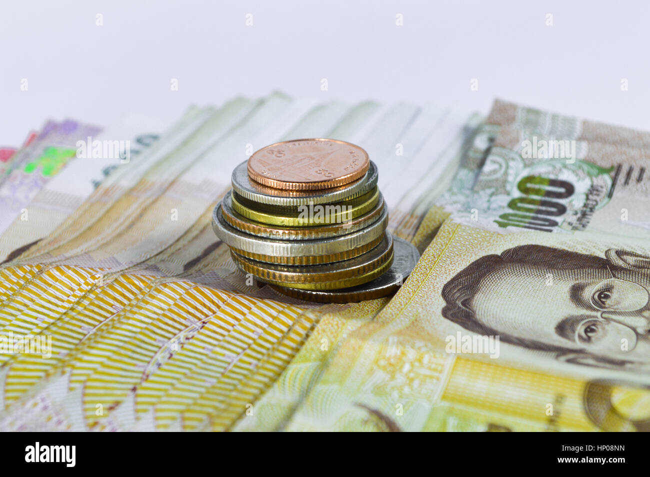 Thai baht coin hi-res stock photography and images - Alamy