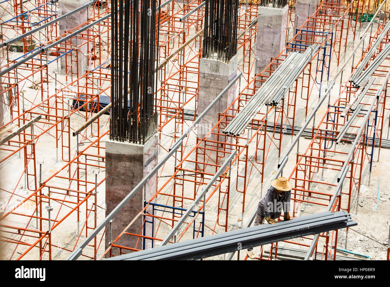 Construction working site Stock Photo - Alamy