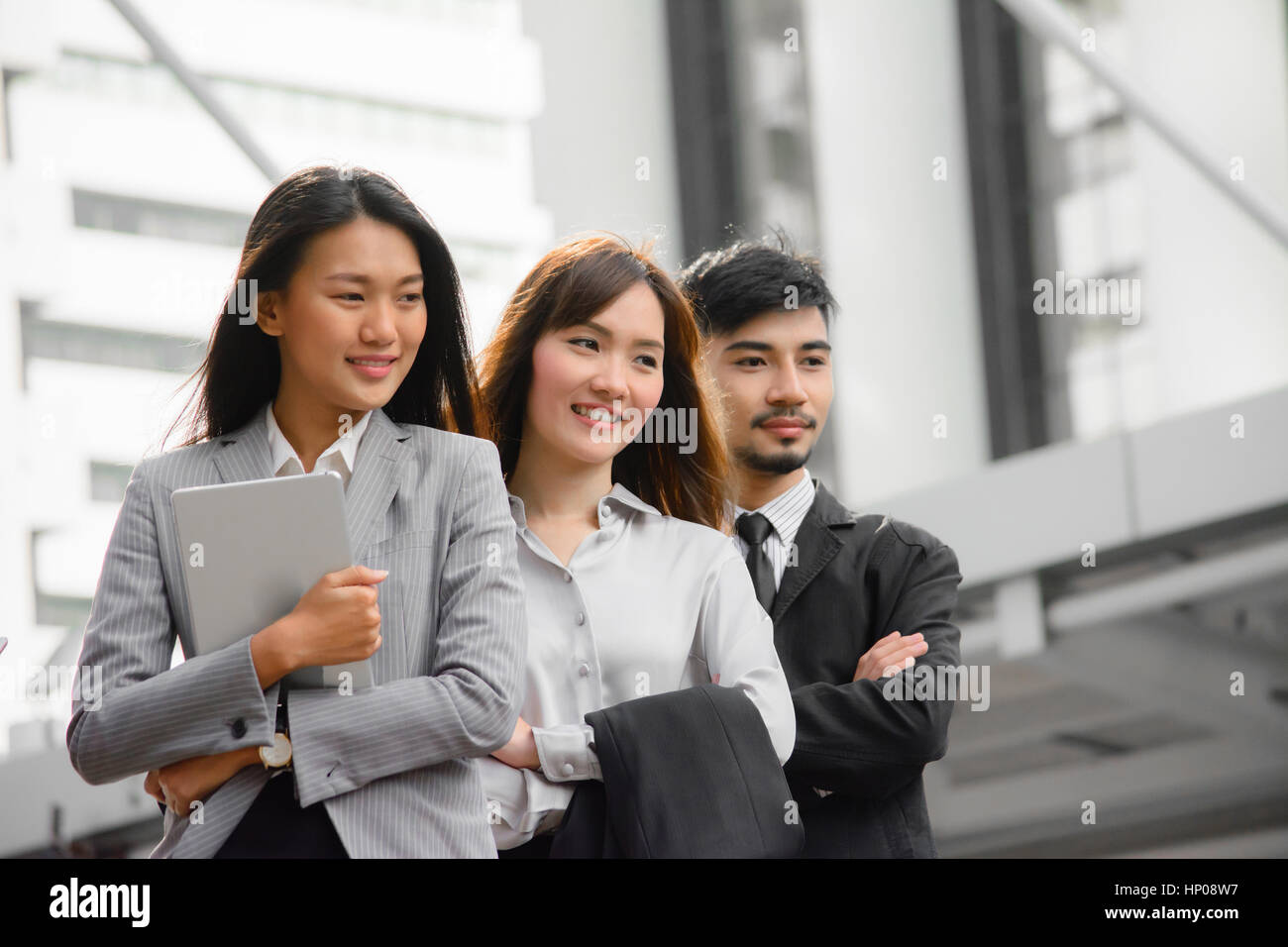 Asian business team hi-res stock photography and images - Alamy