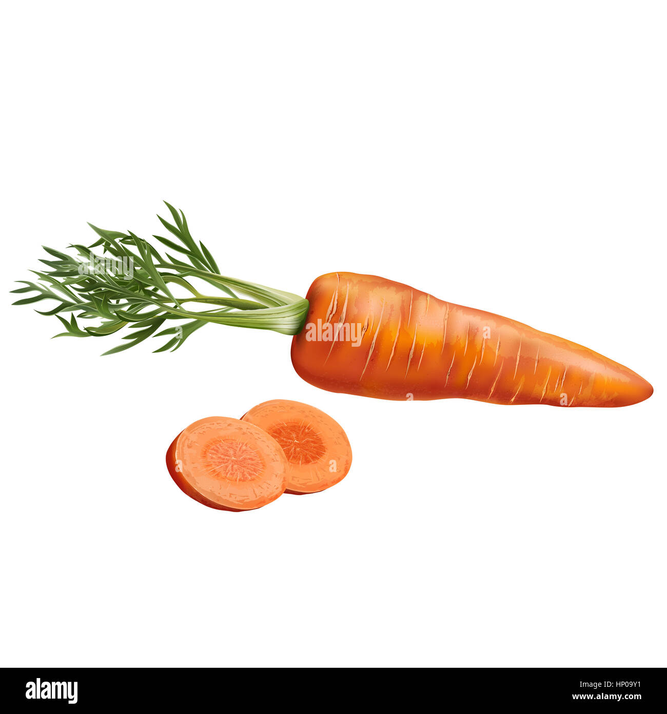 Carrot clipart Cut Out Stock Images & Pictures - Alamy