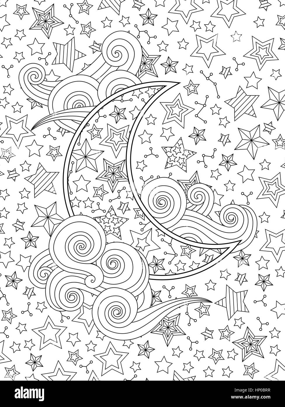 Zentangle inspired hi-res stock photography and images - Alamy