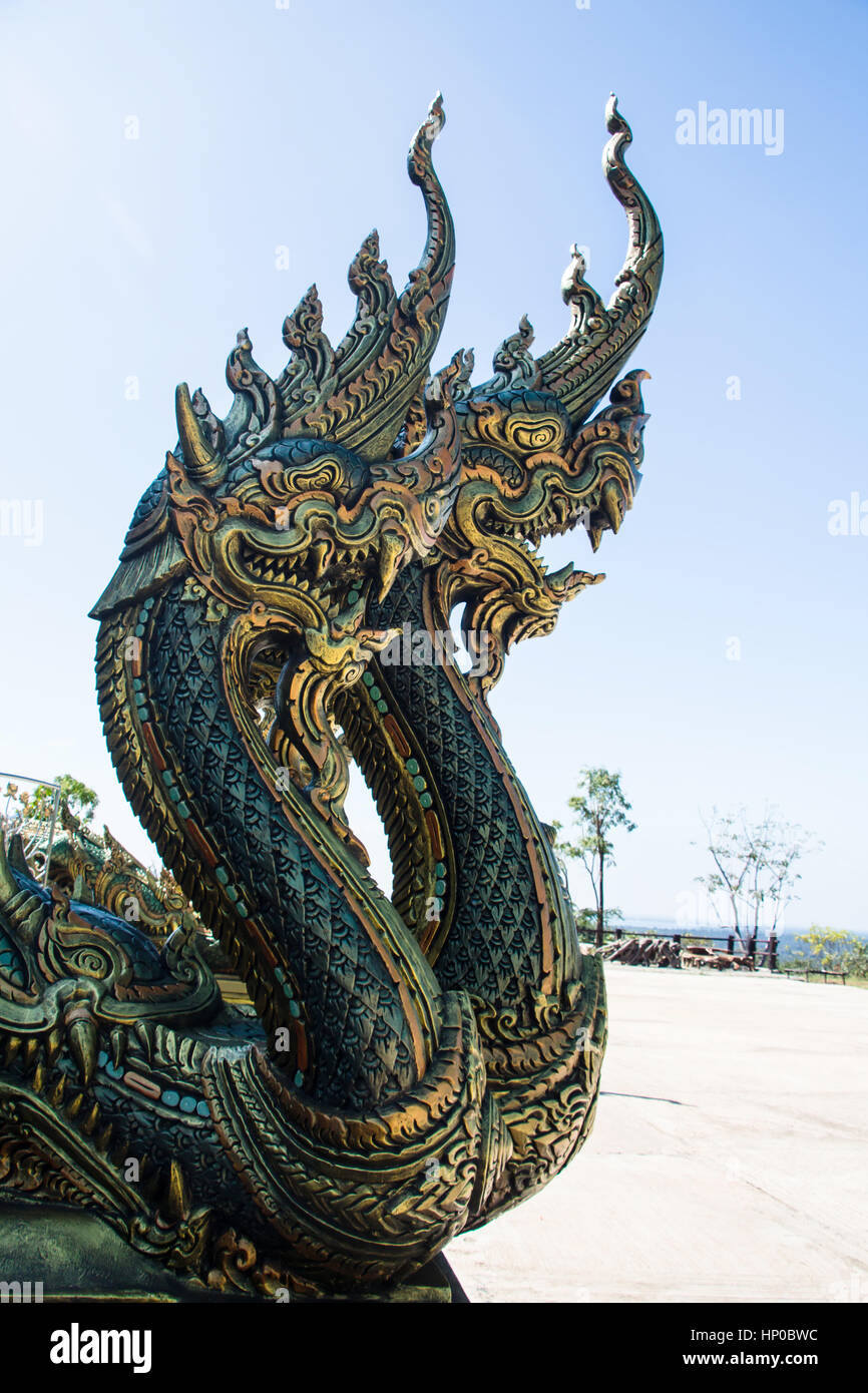 Head of naga Stock Photo - Alamy
