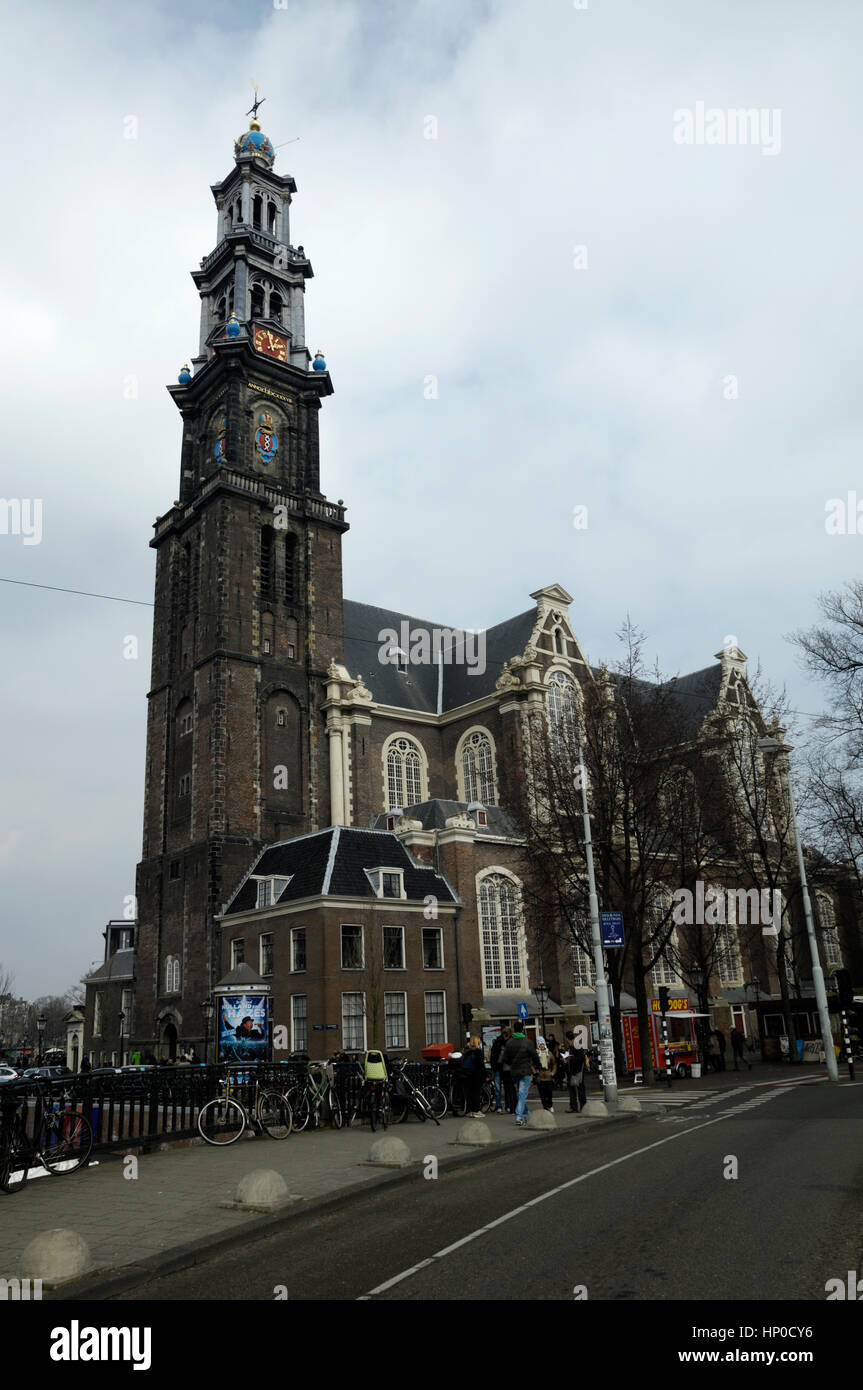 Westerkerk western church hi-res stock photography and images - Alamy