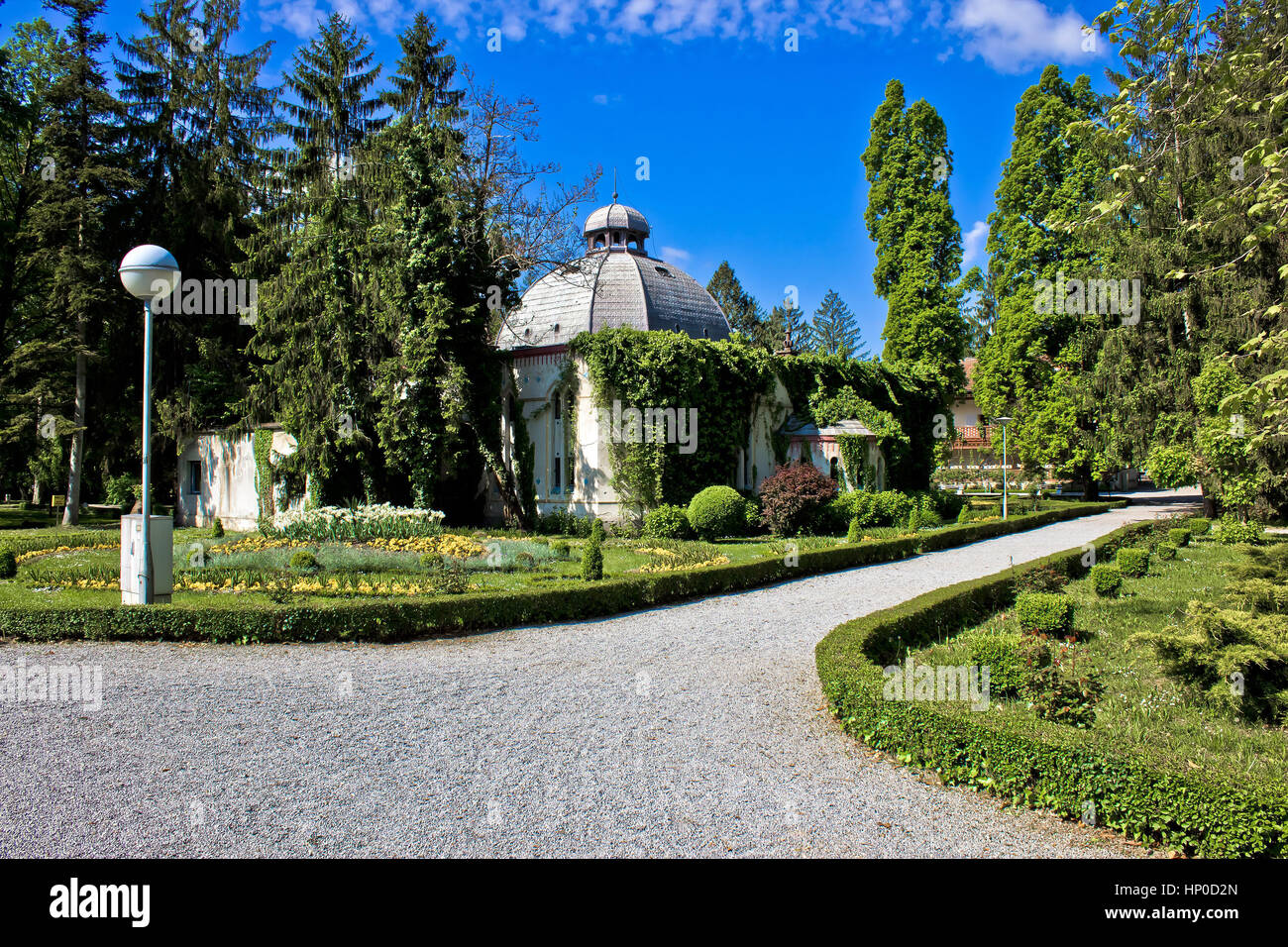 Old green tree bath hi-res stock photography and images - Alamy