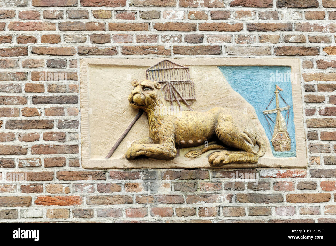 Gable stone amsterdam hi-res stock photography and images - Alamy