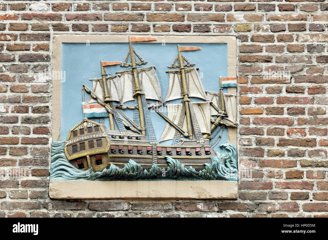 Gable stone amsterdam hi-res stock photography and images - Alamy
