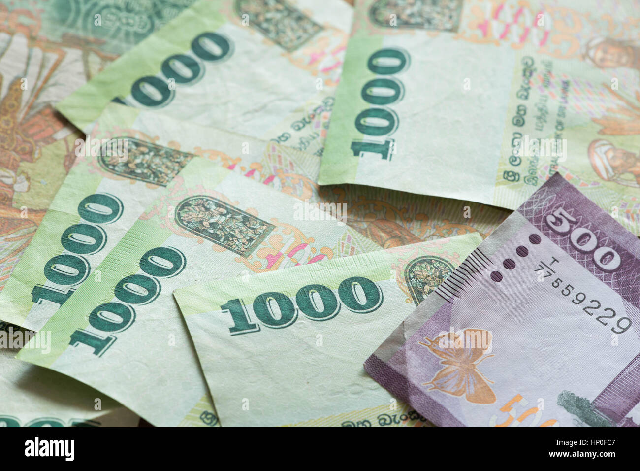 Sri Lanka rupee money Stock Photo - Alamy