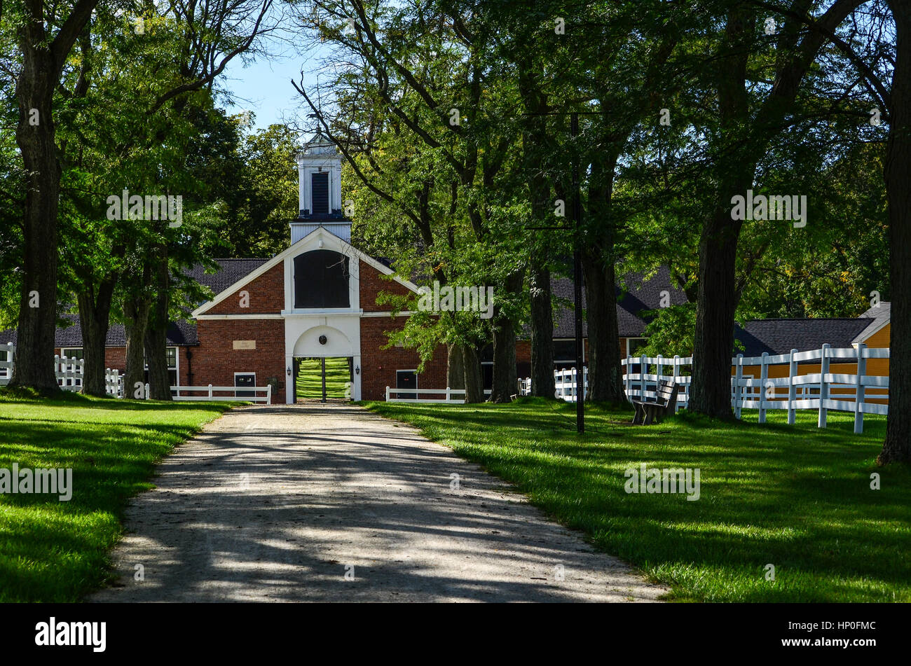 Stable fence hi-res stock photography and images - Alamy