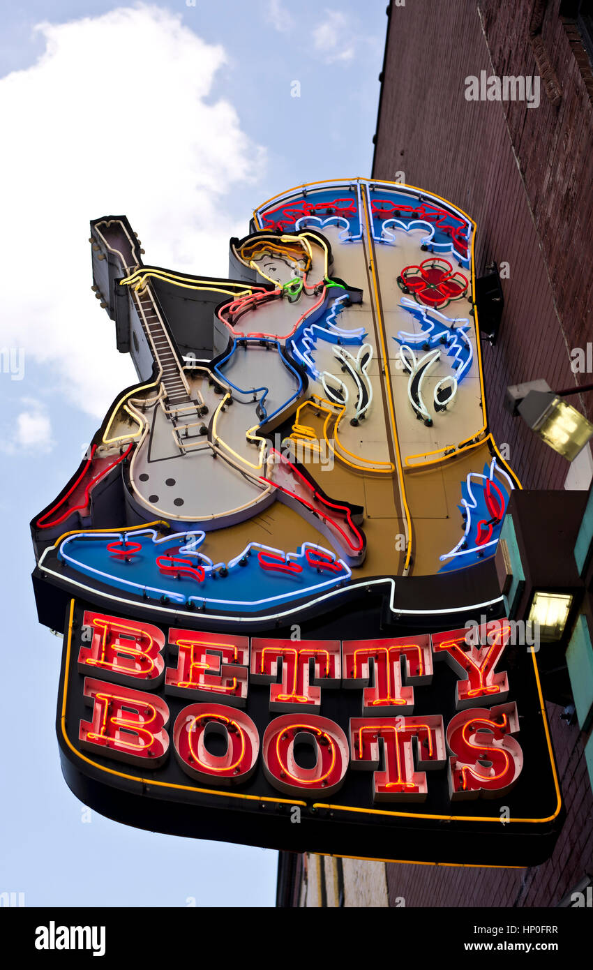 Nashville boot store hi-res stock photography and images - Alamy