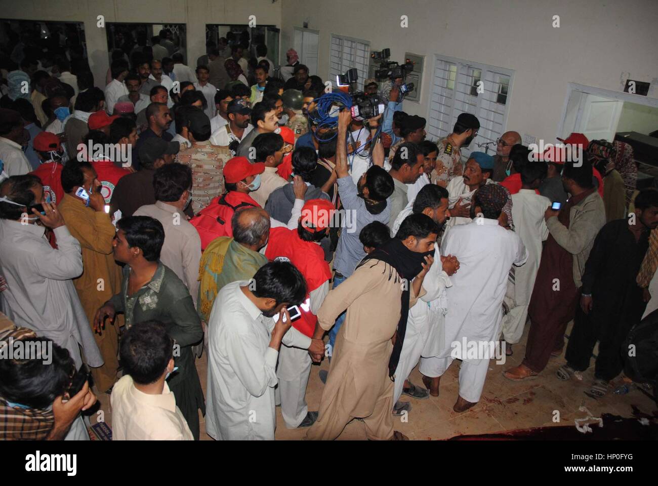 Sehwan Sharif, Pakistan. 17th Feb, 2017. A view of Sehwan Sharif were ...