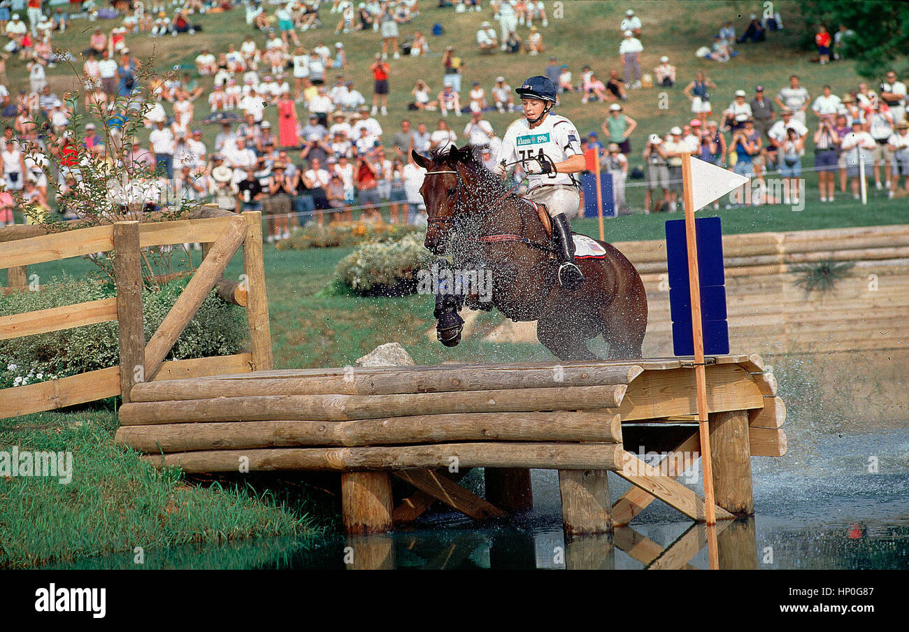 The Olympic Games, Atlanta 1996 Mara Depuy (USA) riding Hopper Stock ...