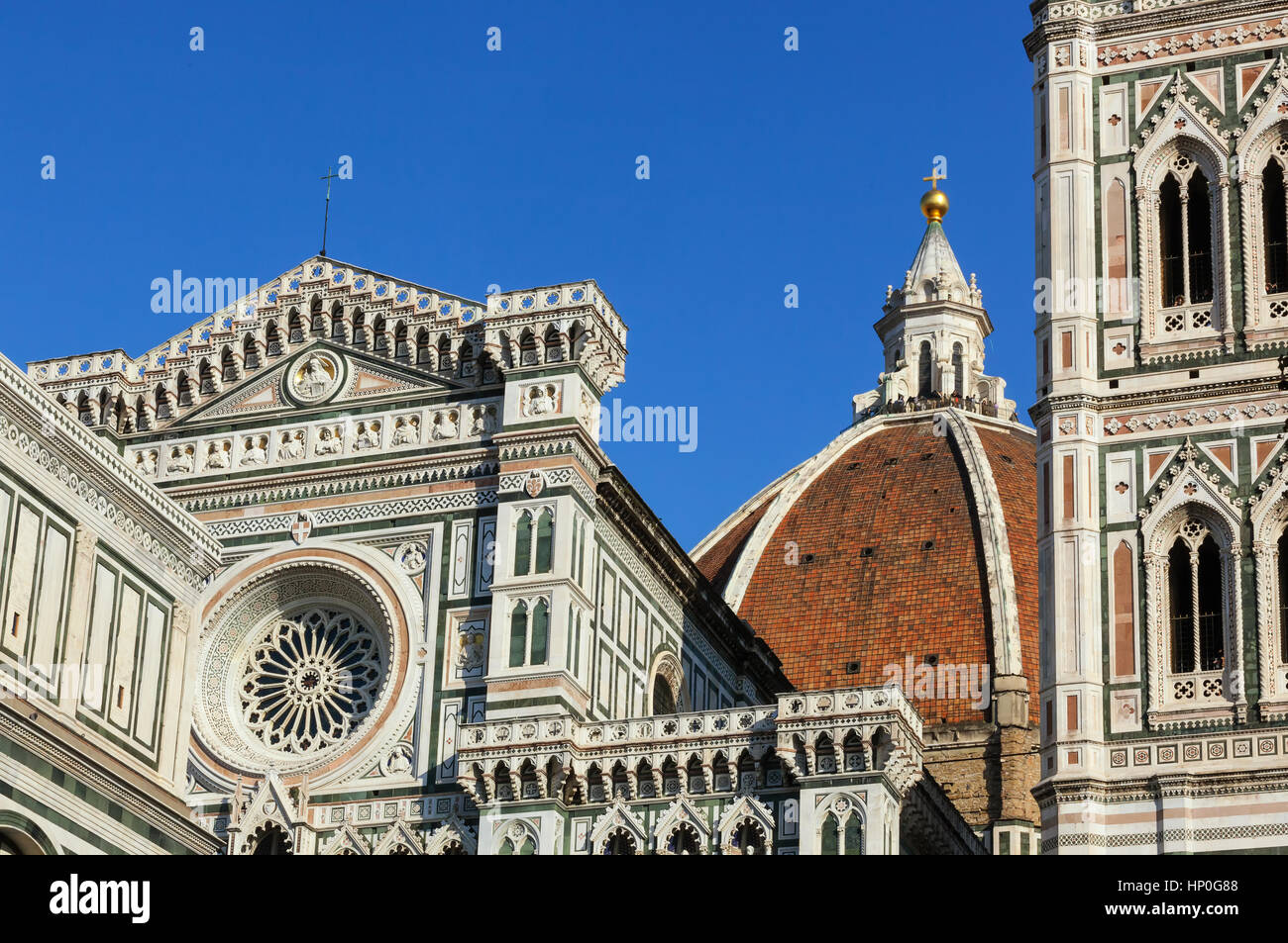 Cathedral of Santa Maria del Fiore, the main church in Florence, Italy ...