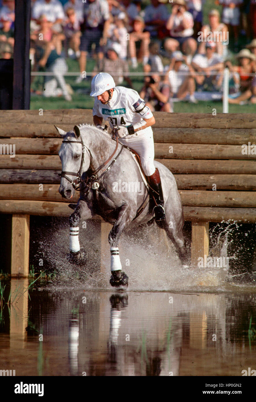 The Olympic Games, Atlanta 1996 Ian Stark (GBR) riding Stanwick Ghost ...