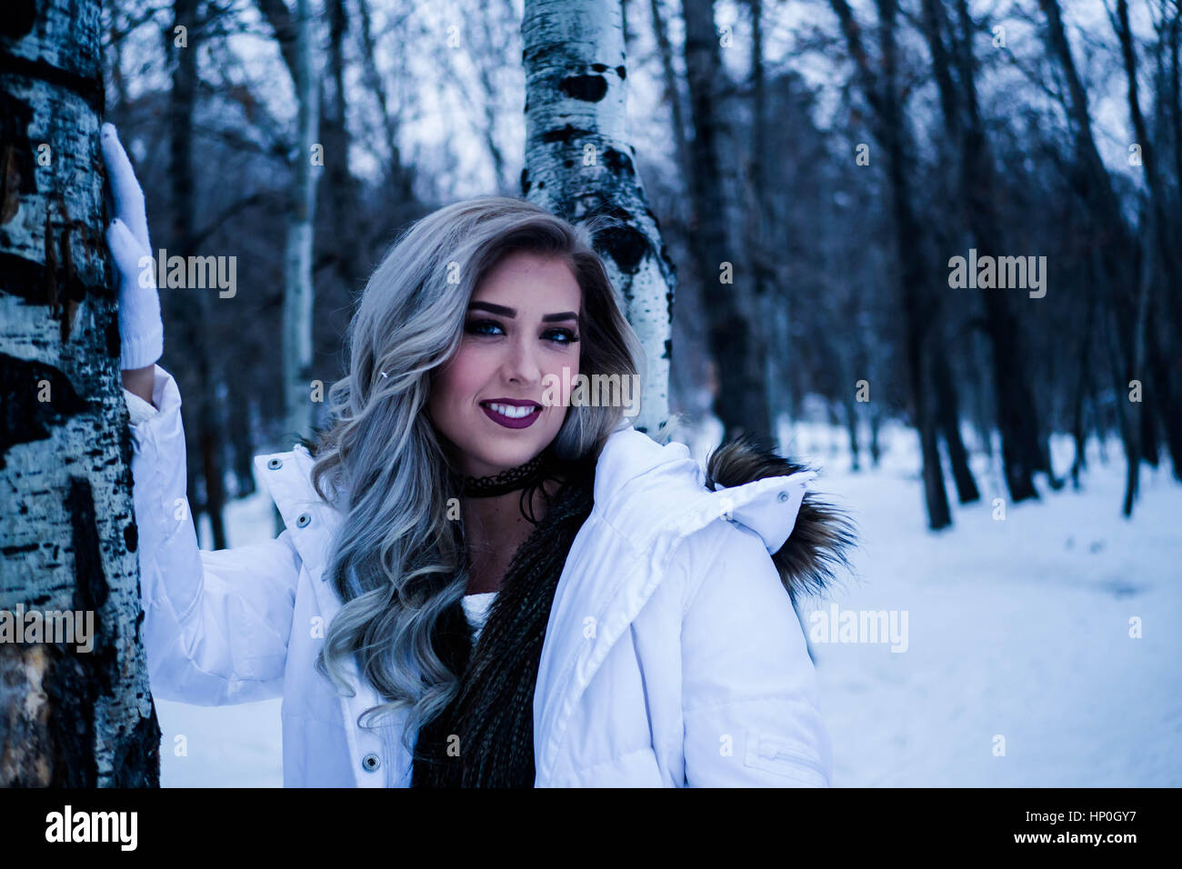 shots in the snow Stock Photo - Alamy