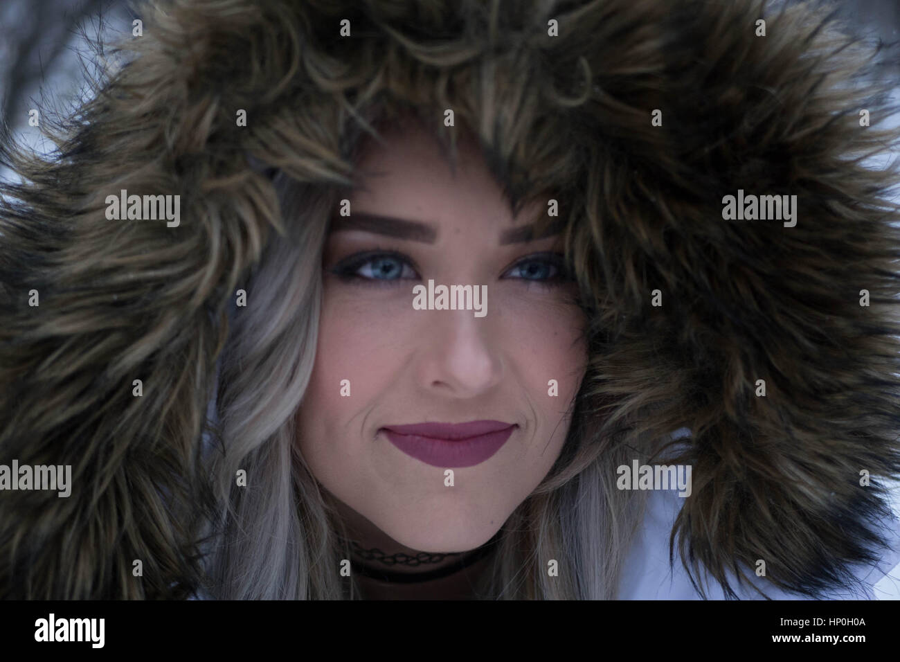 shots in the snow Stock Photo - Alamy