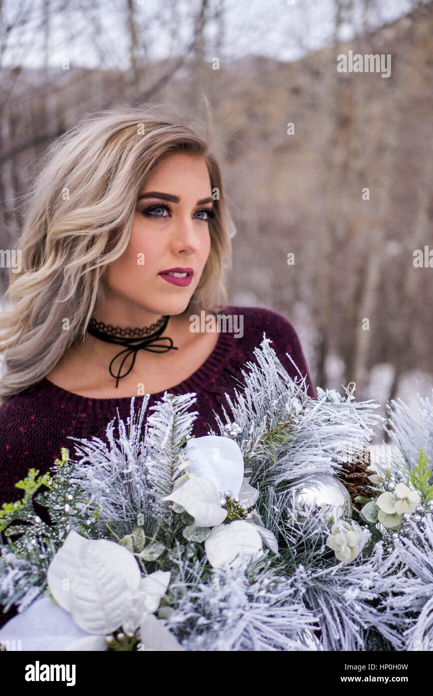 shots in the snow Stock Photo - Alamy