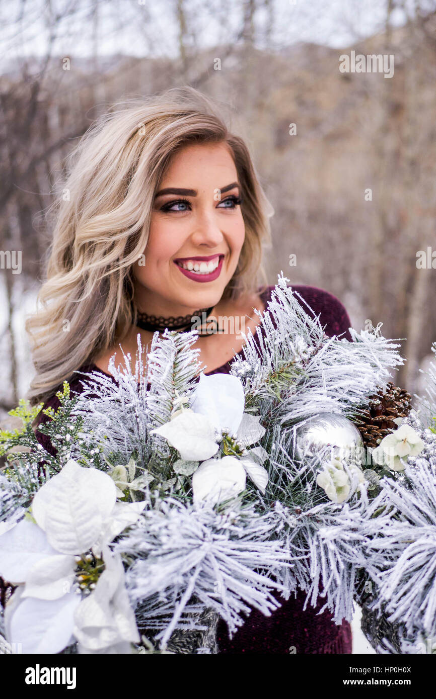 shots in the snow Stock Photo - Alamy